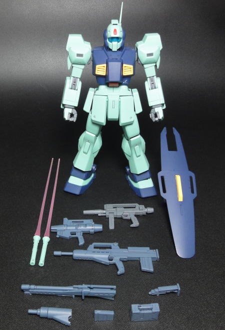 1/100 MG MSA-003 NEMO(UNICORN COLOR Ver.): 立体物
